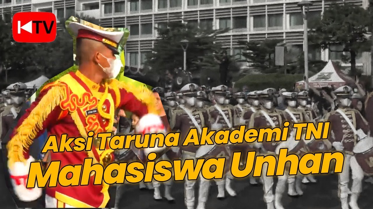 Keren! Aksi Taruna Akademi TNI- Mahasiswa Unhan di Jalanan Jakarta #tni ...
