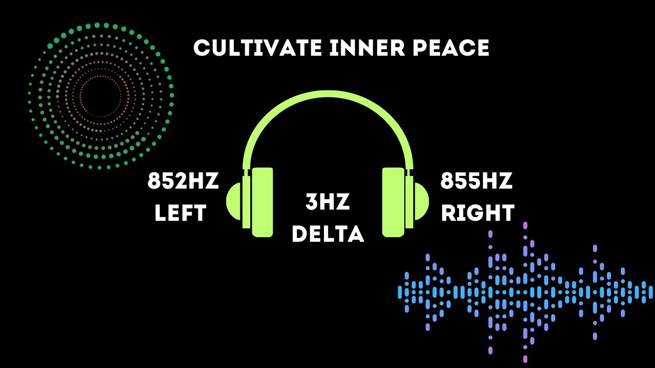 Deep Calm – 3Hz Delta Binaural Beat & 852Hz Frequency - Improve Sleep ...