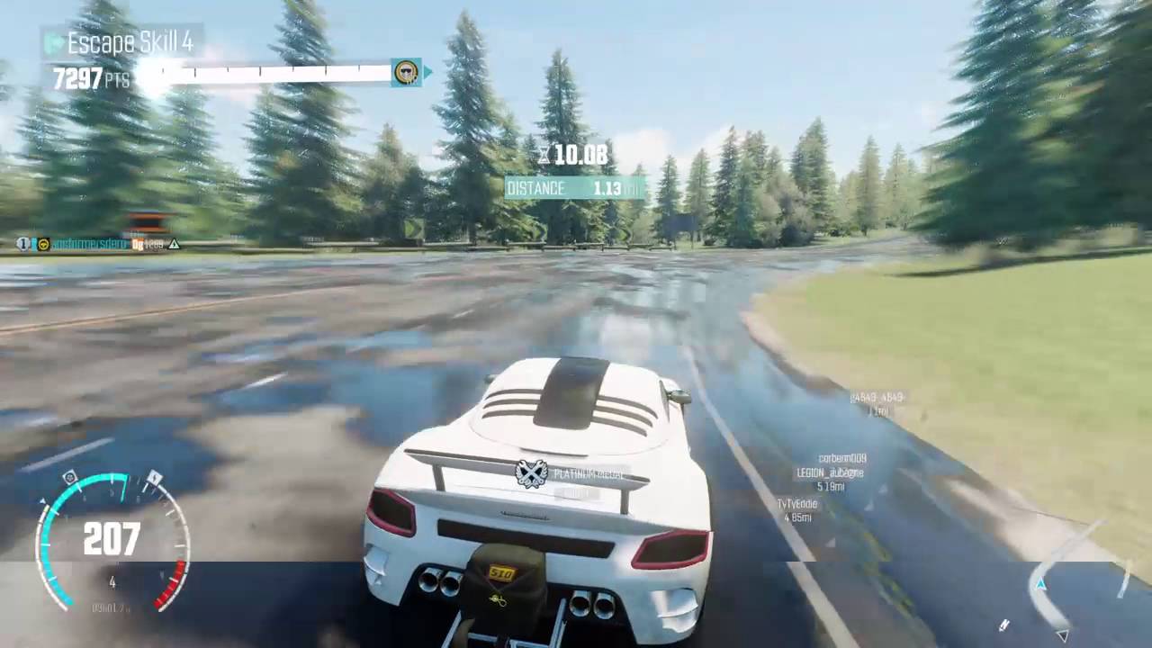 The Crew | Escape skill 4 WR: 11240 points - YouTube