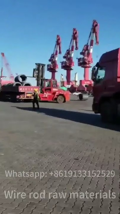 Steel Wire Rod Factory Direct: Q235B/45# Steel, Diameter 5.5-16mm, ISO Certified - YouTube