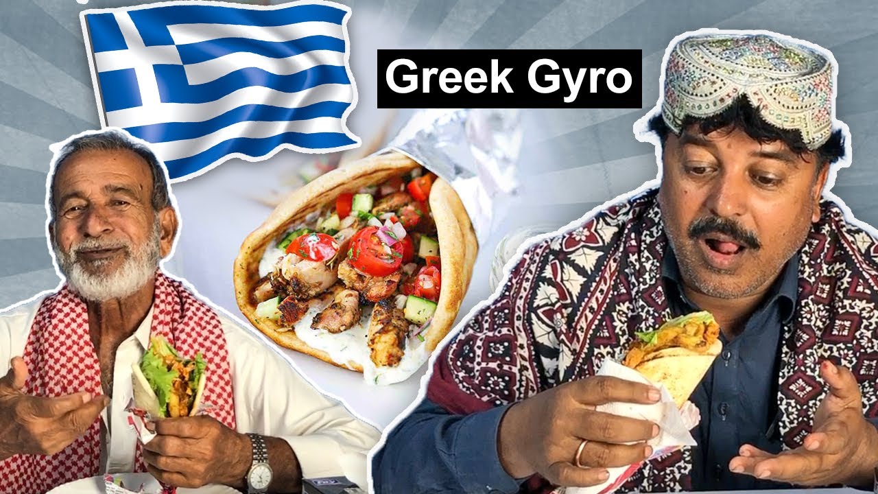 Tribal People Try Gyro For The First Time - YouTube