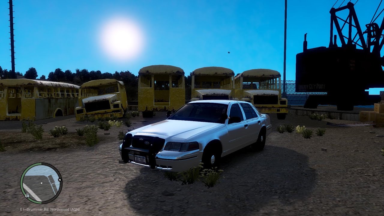 GTA IV - Unmarked CVPI (REL/GTAIV) - YouTube