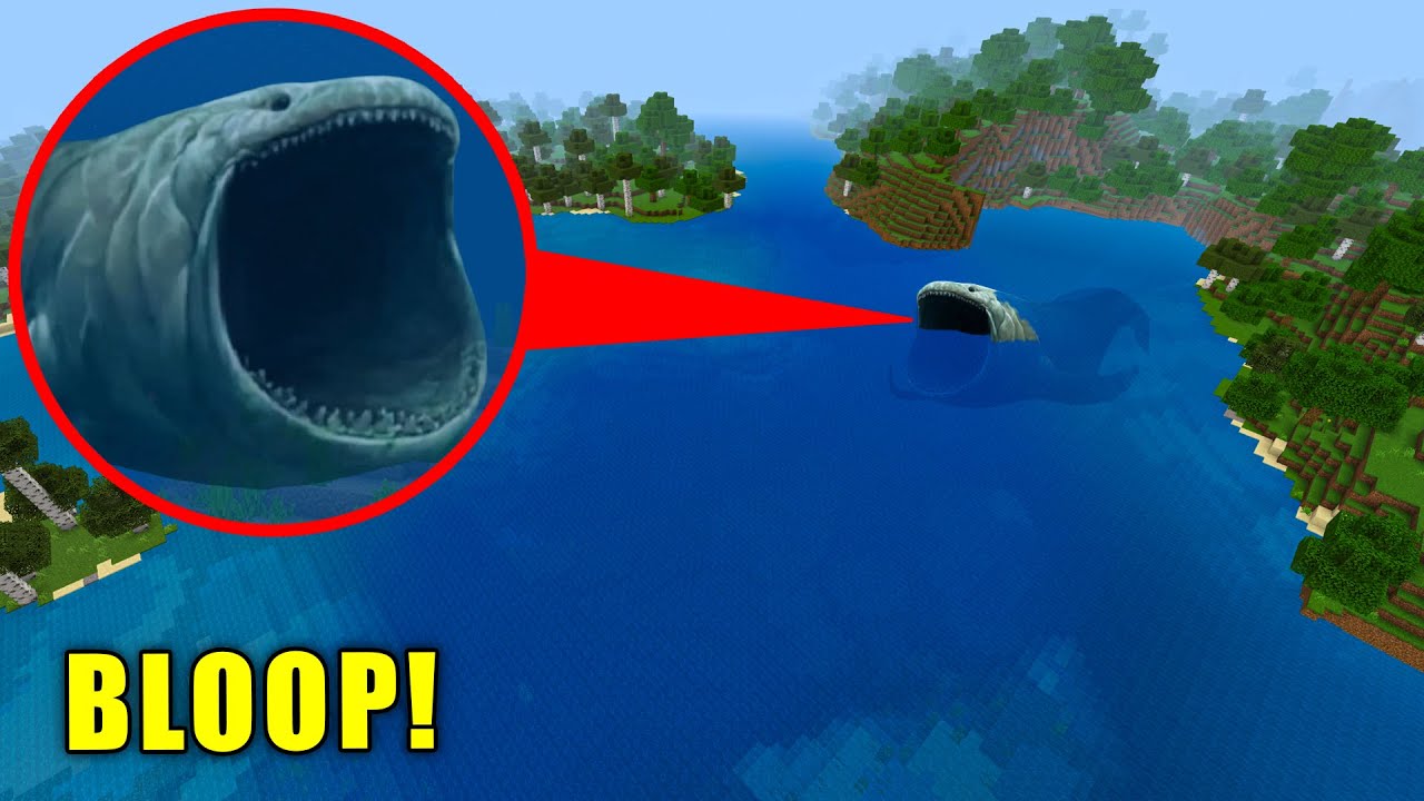 OKYANUSTA KORKUNÇ BLOOP'u BULDUM! Minecraft - YouTube