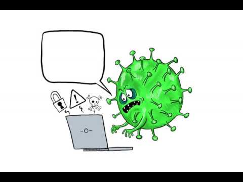 Drawing the Cyber attacks cartoon - YouTube
