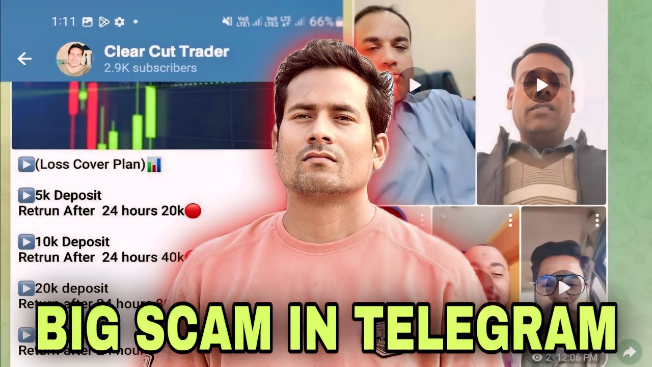 Big Scam in Telegram Use My Names || Exposing Trading Scam || Clearcut ...