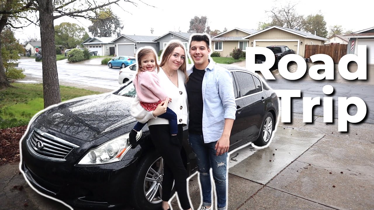 Road Trip With A Toddler! YOUNG MOM VLOGS - YouTube