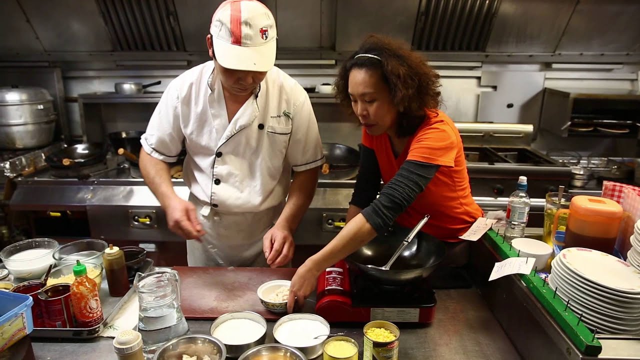 Learn to cook - Episode 4 - Chicken and Sweetcorn Soup - YouTube