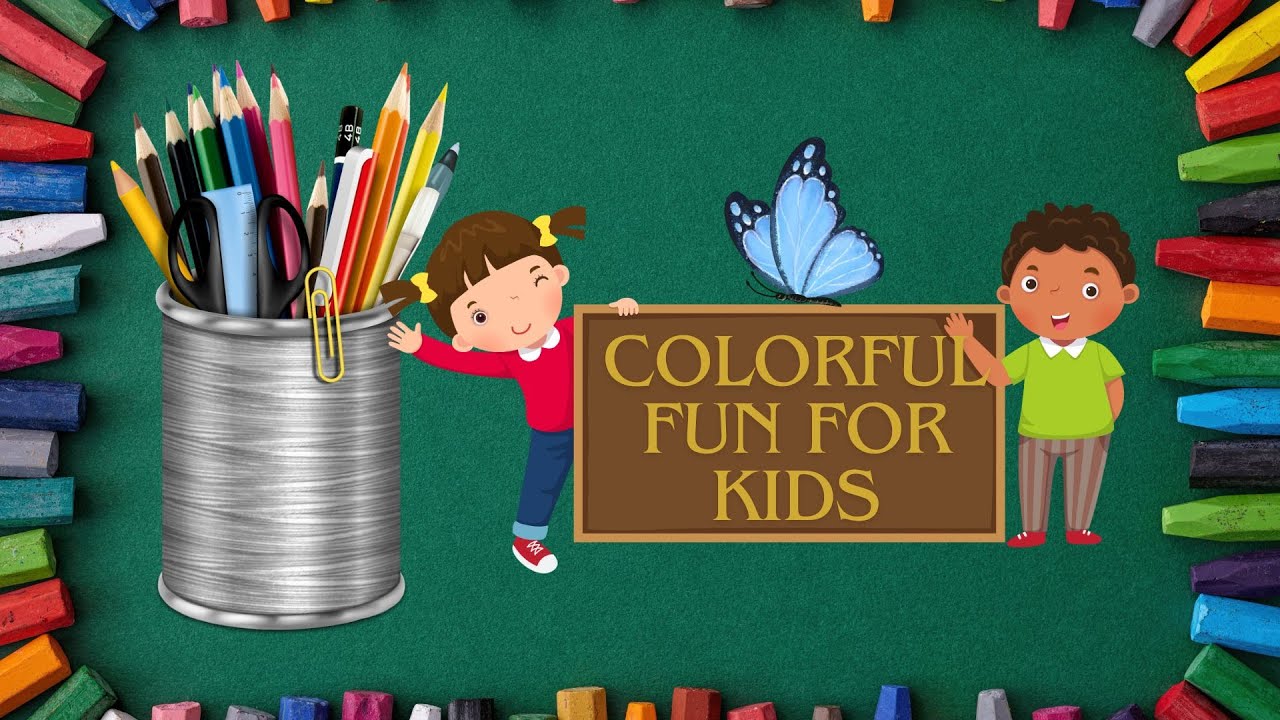 "The Magic Crayons: A Colorful Adventure for Kids!" - YouTube
