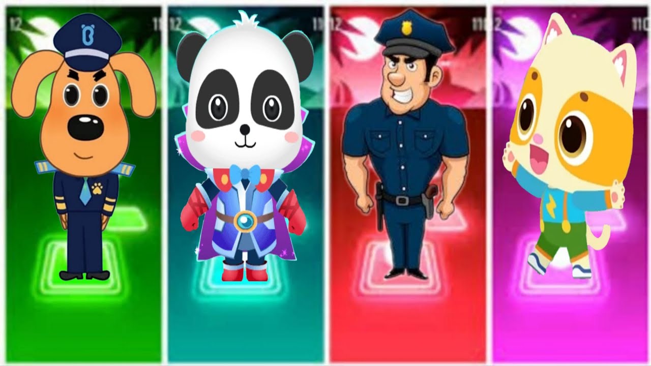 Sheriff Labrador 🆚Police Officer 🆚 Sheriff Papillon 🆚 Sheriff Labrador ...