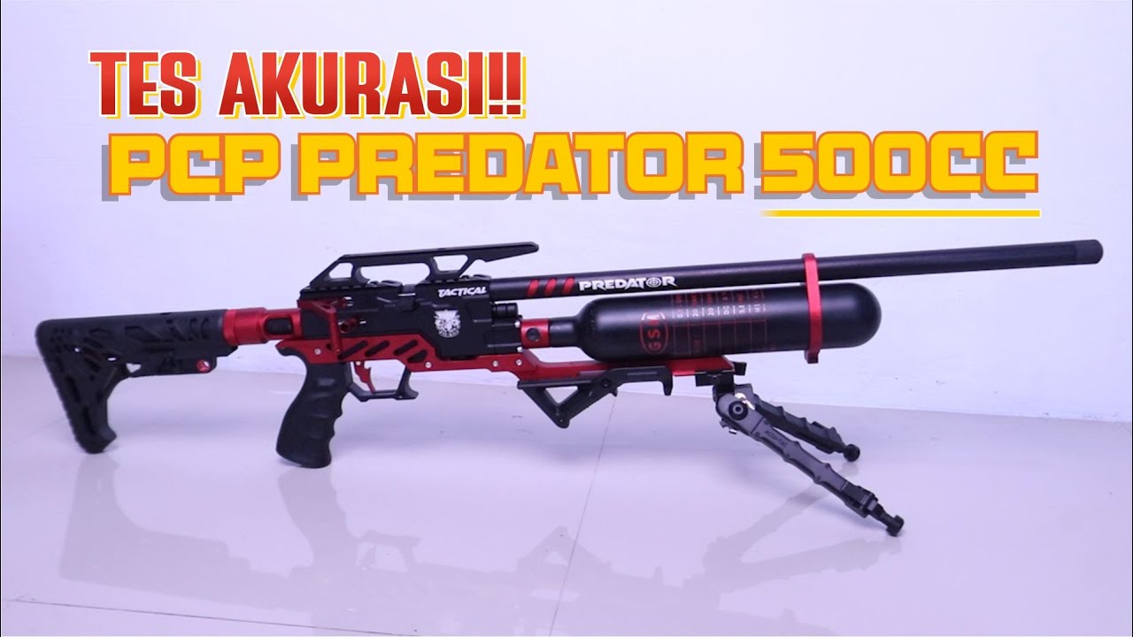 [ TES AKURASI ] PCP BIGGAME PREDATOR BOCAP 500CC POPOR CANGKUL !!! FULL ...