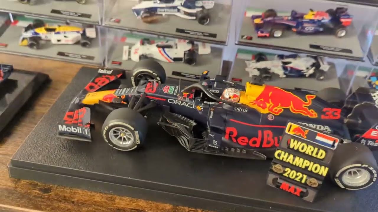Max Verstappen model car 1/18 RB16B Abu Dhabi GP WDC Edition by ...