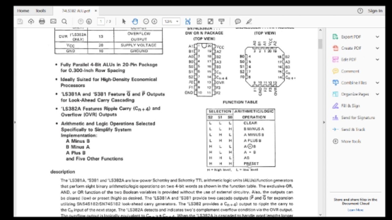 #80 TTL CPU arithmatic logic unit - YouTube
