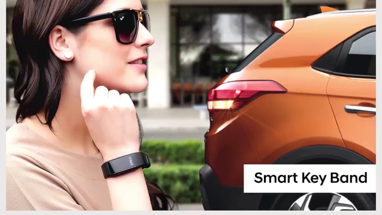 The CRETA comes with a new age Smart Key Band with smart excellence ...