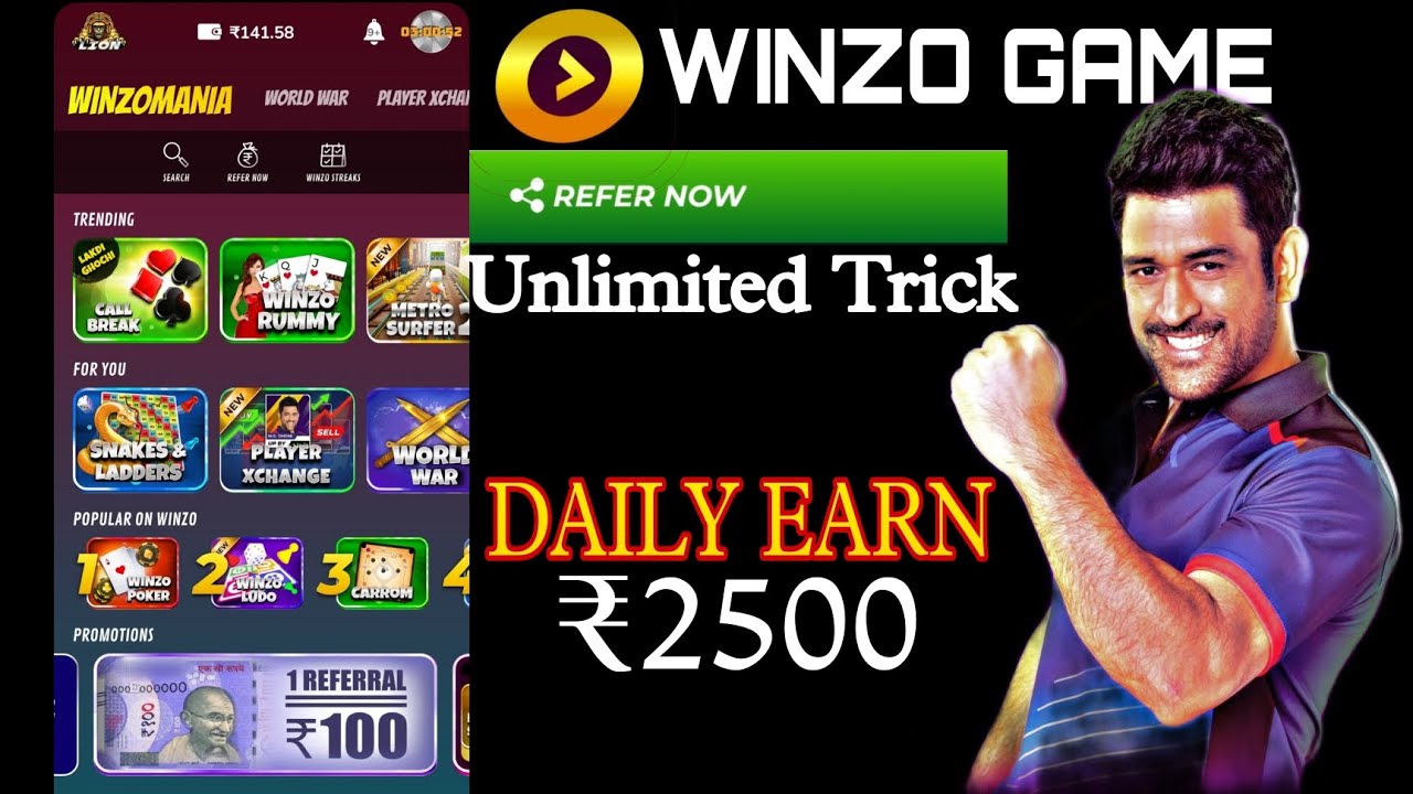 Download Now Winzo Original Game _Link In Description_How To Earn money ...