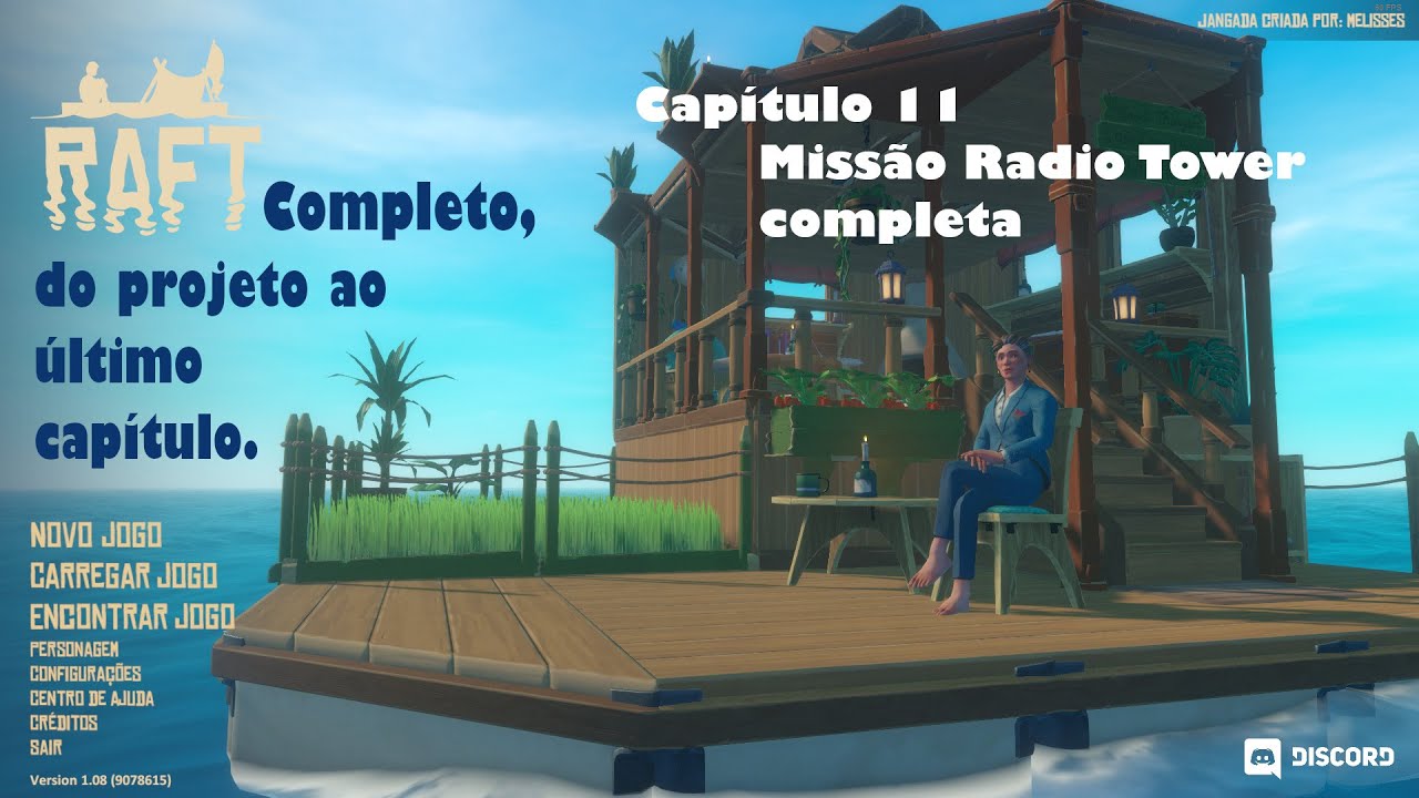 Raft Completo - Capítulo 11 - Missão 1 - Radio Tower - YouTube