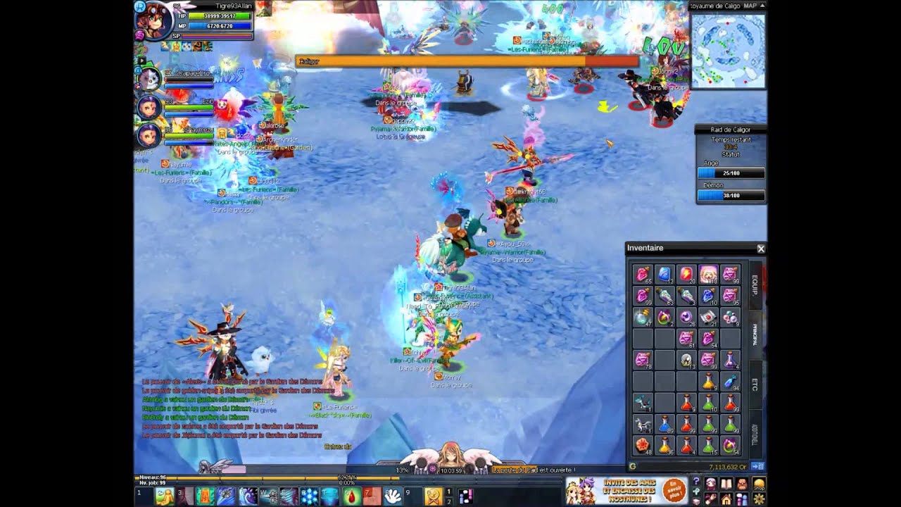 Nostale Raid Sp7 20/09 8pm - YouTube