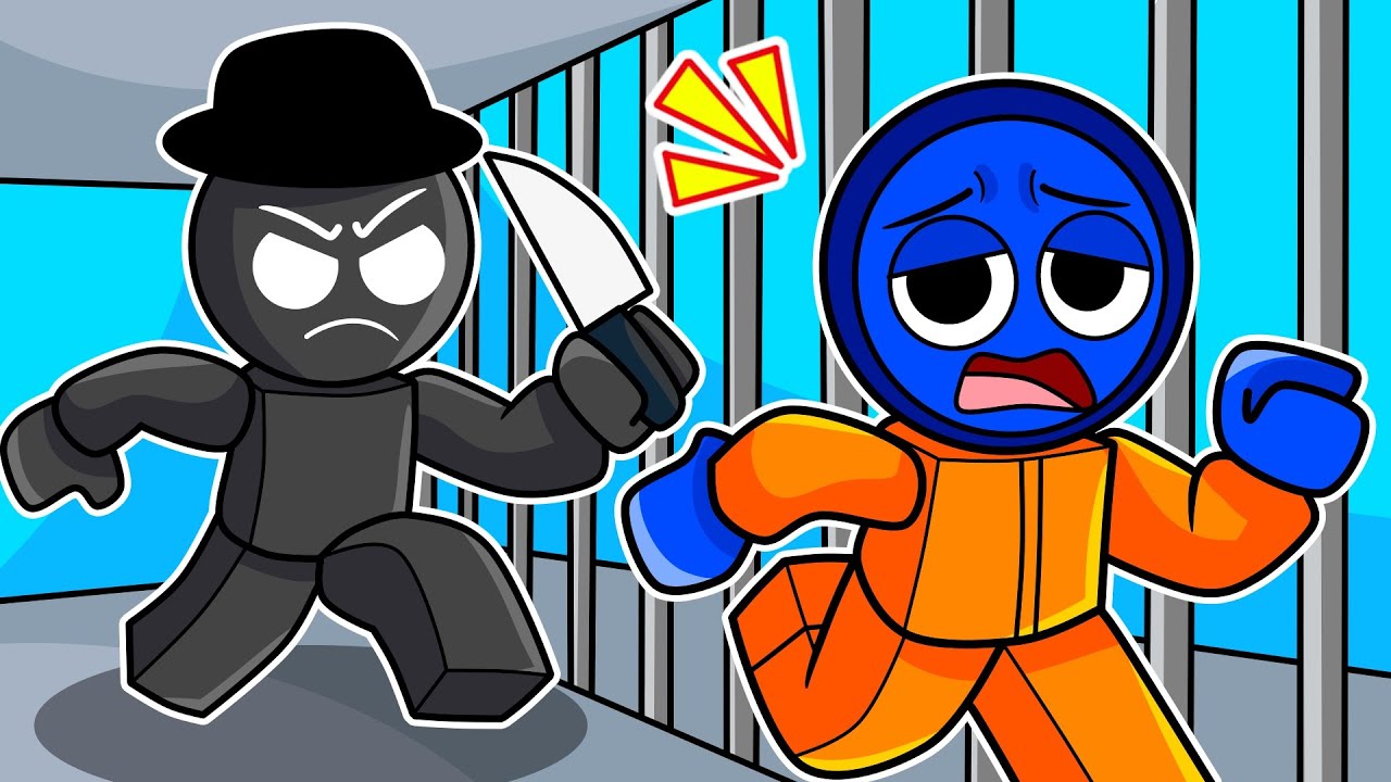 ¡JEVIN Escapa de La PRISION de BLACK en ROBLOX! (sprunki) - YouTube
