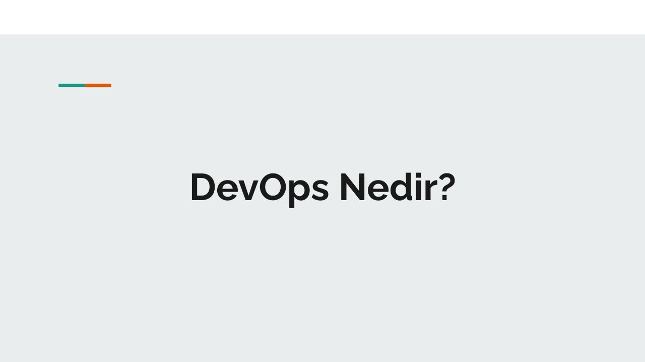 DevOps Nedir? - YouTube