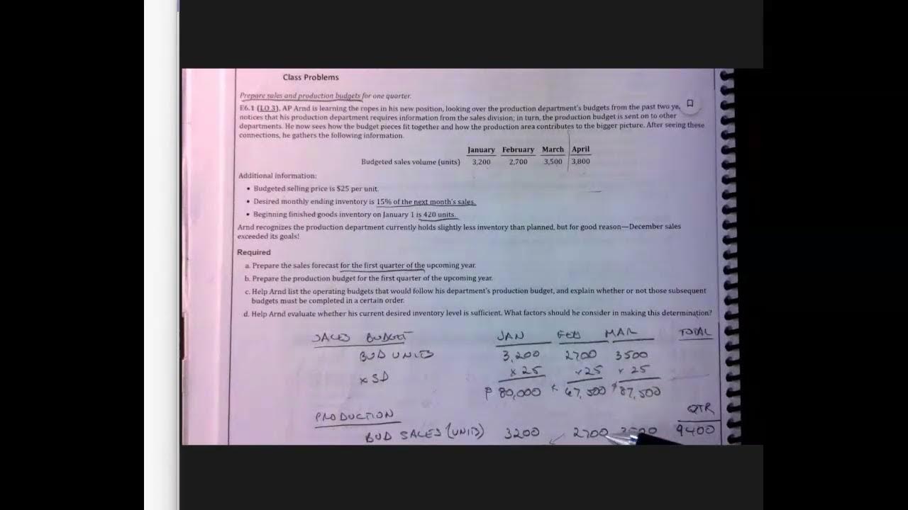 3341 Ch6 Class Problem 1 - YouTube