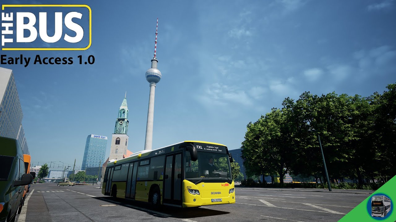 The Bus Simulator by TML *Live* | Scania Citywide Solo - Line TXL to ...