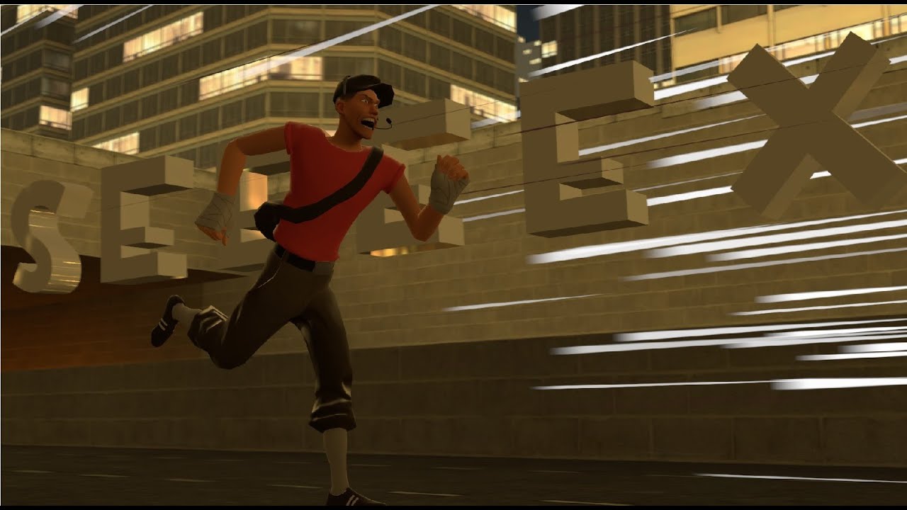 [TF2/SFM] Japanese Scout chasing car while yelling "SEX" - YouTube