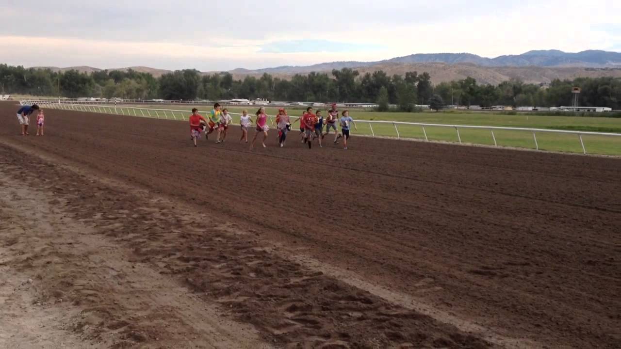 Horse Race at Les Bois Race Track in Boise Idaho - YouTube