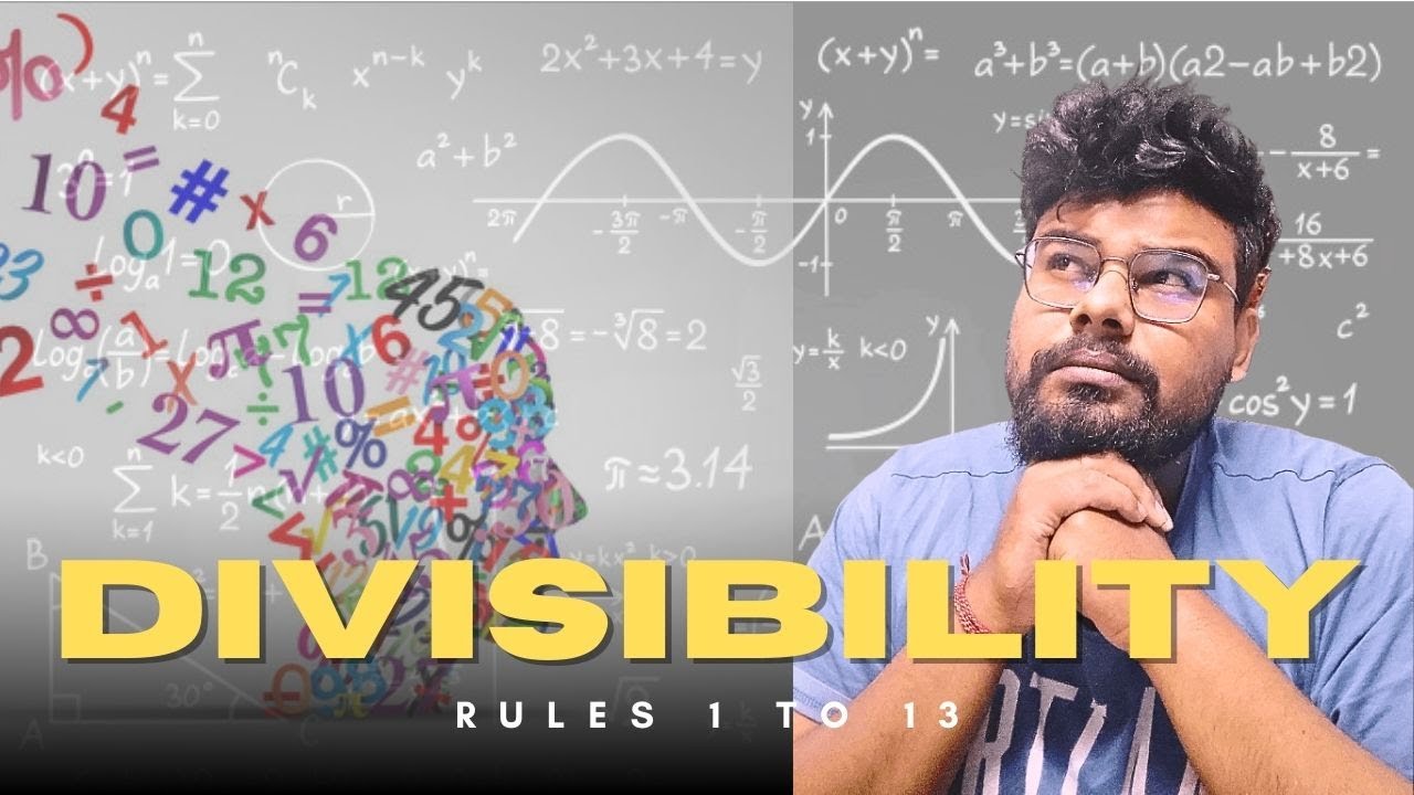 Master Divisibility Rules 1 to 13 in Minutes! 🧠 Fun & Easy Math Tricks ...