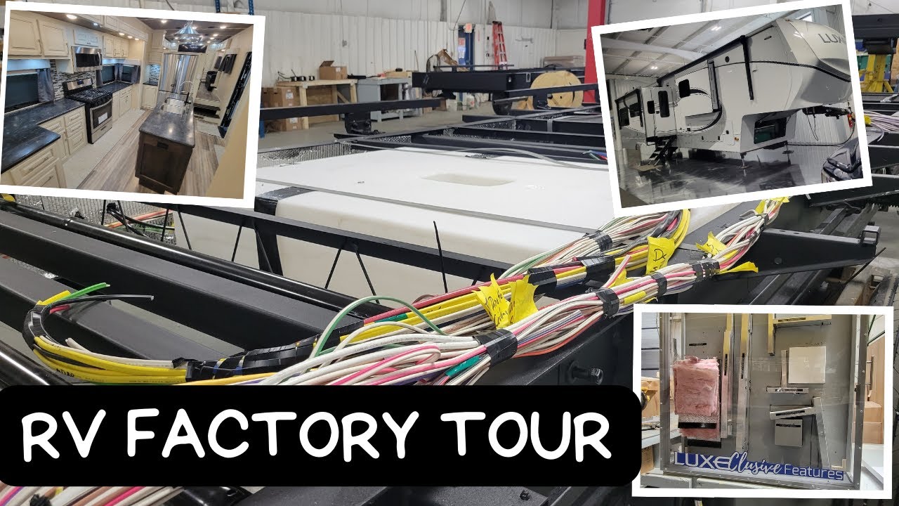 Luxe Fifth Wheels - The RV Factory Tour & Showroom - YouTube