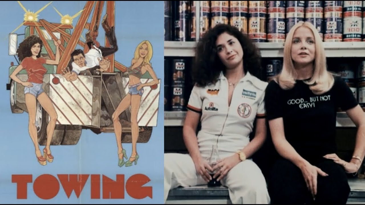 Towing (1978) Sue Lyon Low budget Female Buddy Comedy - YouTube