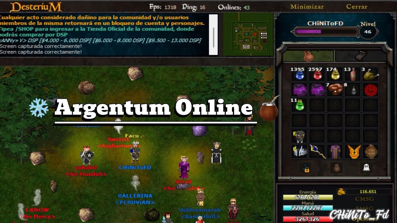 Les doy CLASES a los CRIMINALES en Desterium ! | Argentum Online - YouTube