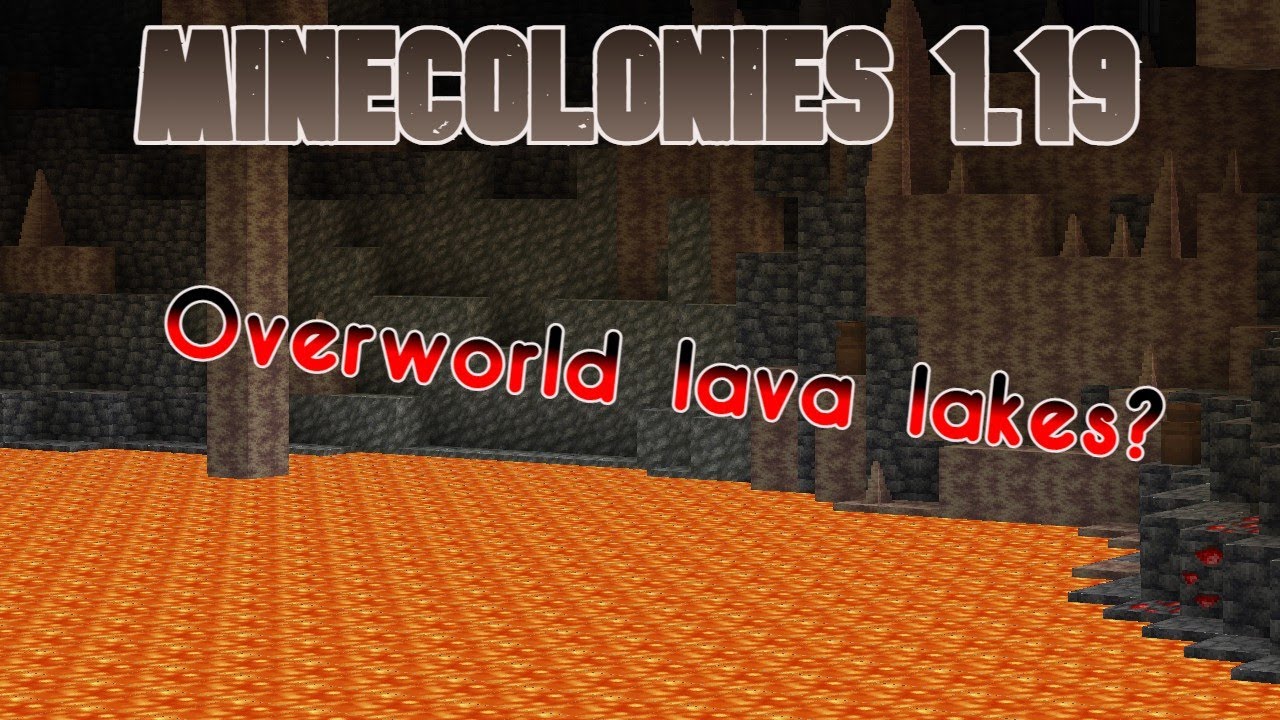 Lava Lake Minecraft