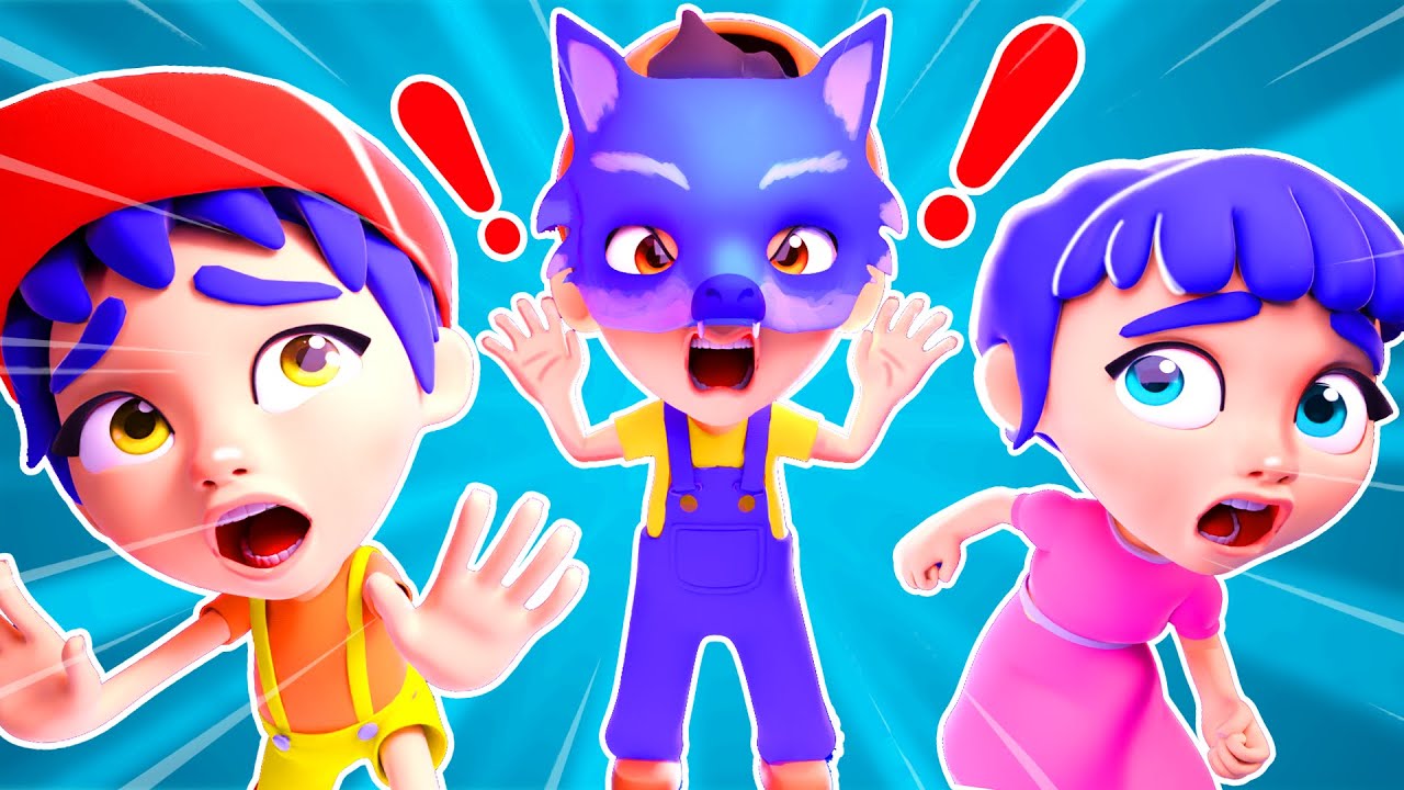 Big Gray Wolf | Kids Songs & Nursery Rhymes by Nomad Kids - YouTube