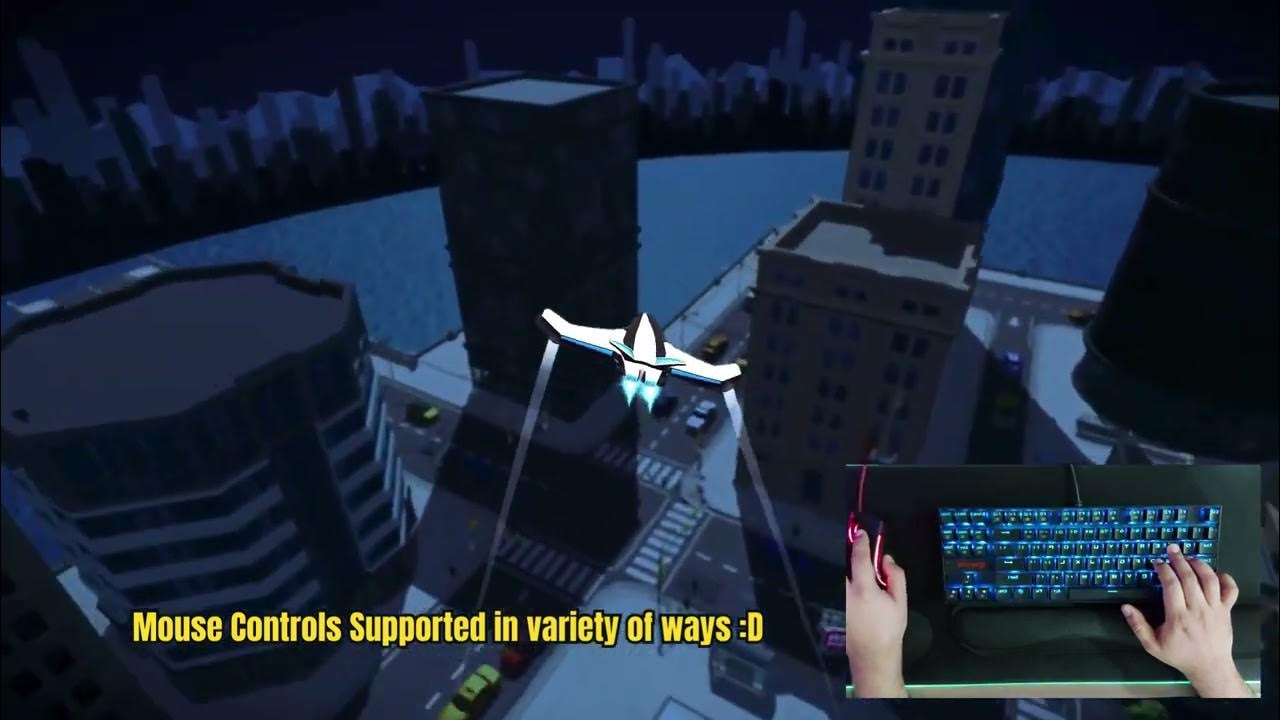 Unity Asset - Spaceship Controller (Mouse Controls Showcase) - YouTube