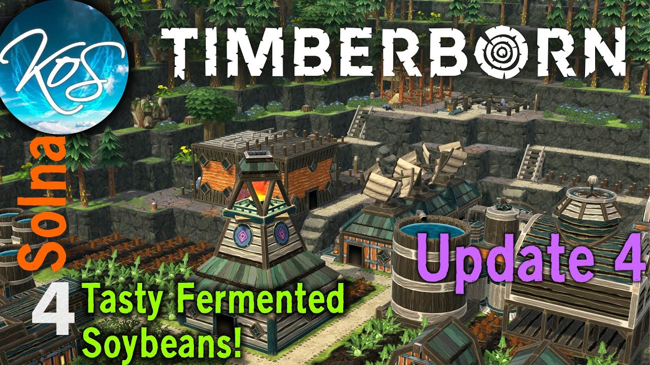 Timberborn Update 4! 4 - MUCH PROGRESS - Let's Play, Iron Teeth, guide ...