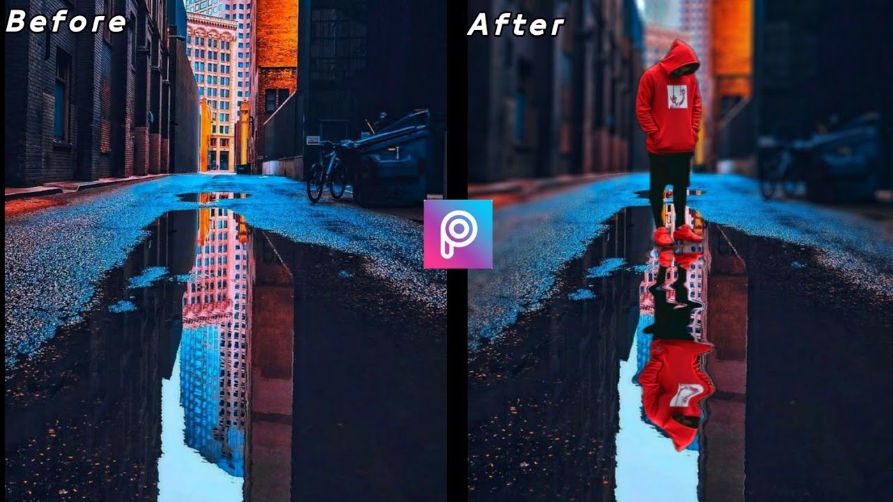 Picart editing tutorial | How to blur and modify images and add other ...