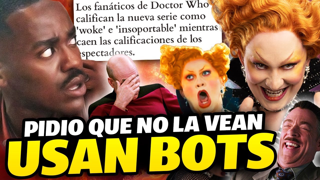 Doctor Who es un DESASTRE! Disney usa BOTS para CONTROL de DAÑOS! NADIE ...