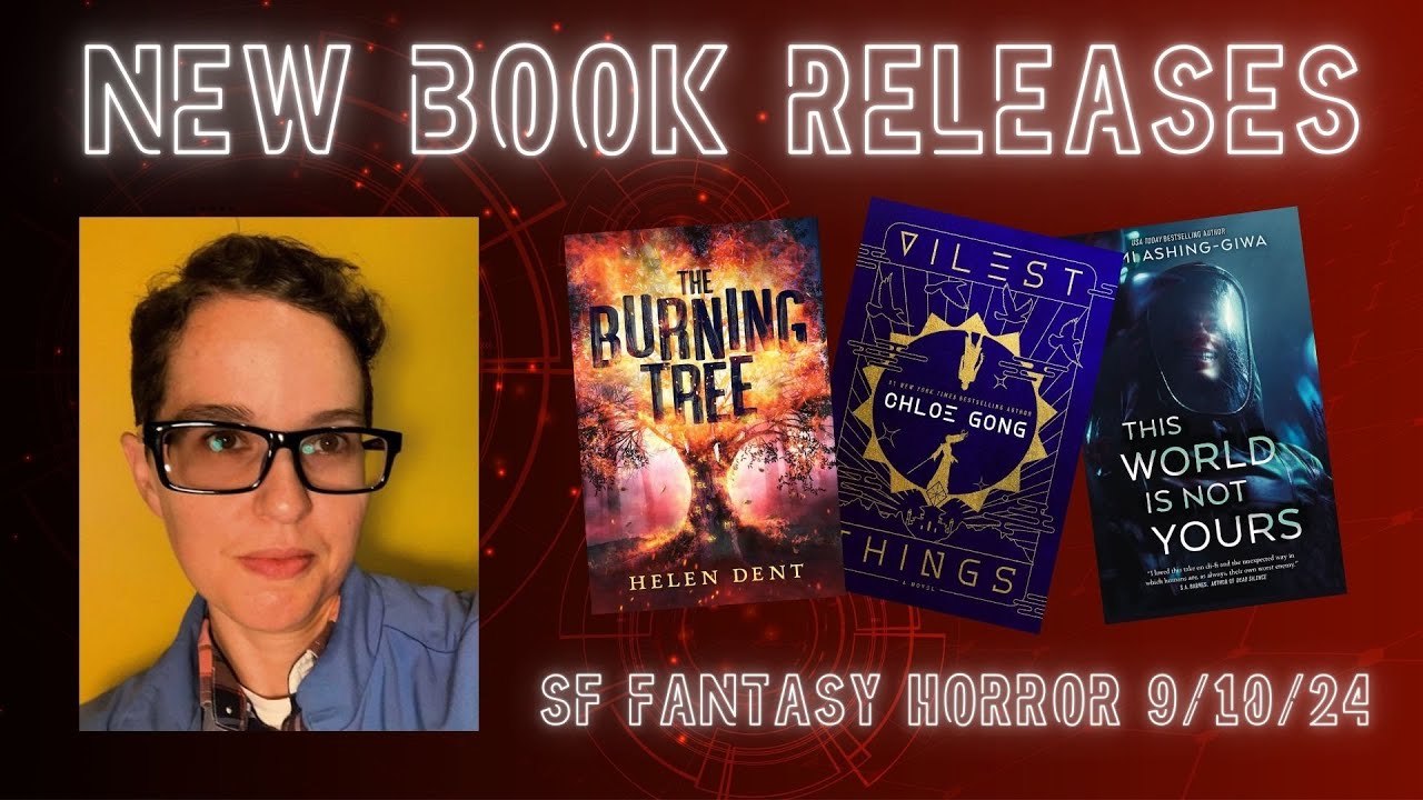 LOCUS MAGAZINE | 09/10/24 New SF Fantasy Horror Books This Week! - YouTube