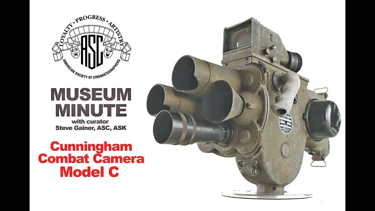 ASC Museum Minute: Cunningham Combat Camera Model C - YouTube