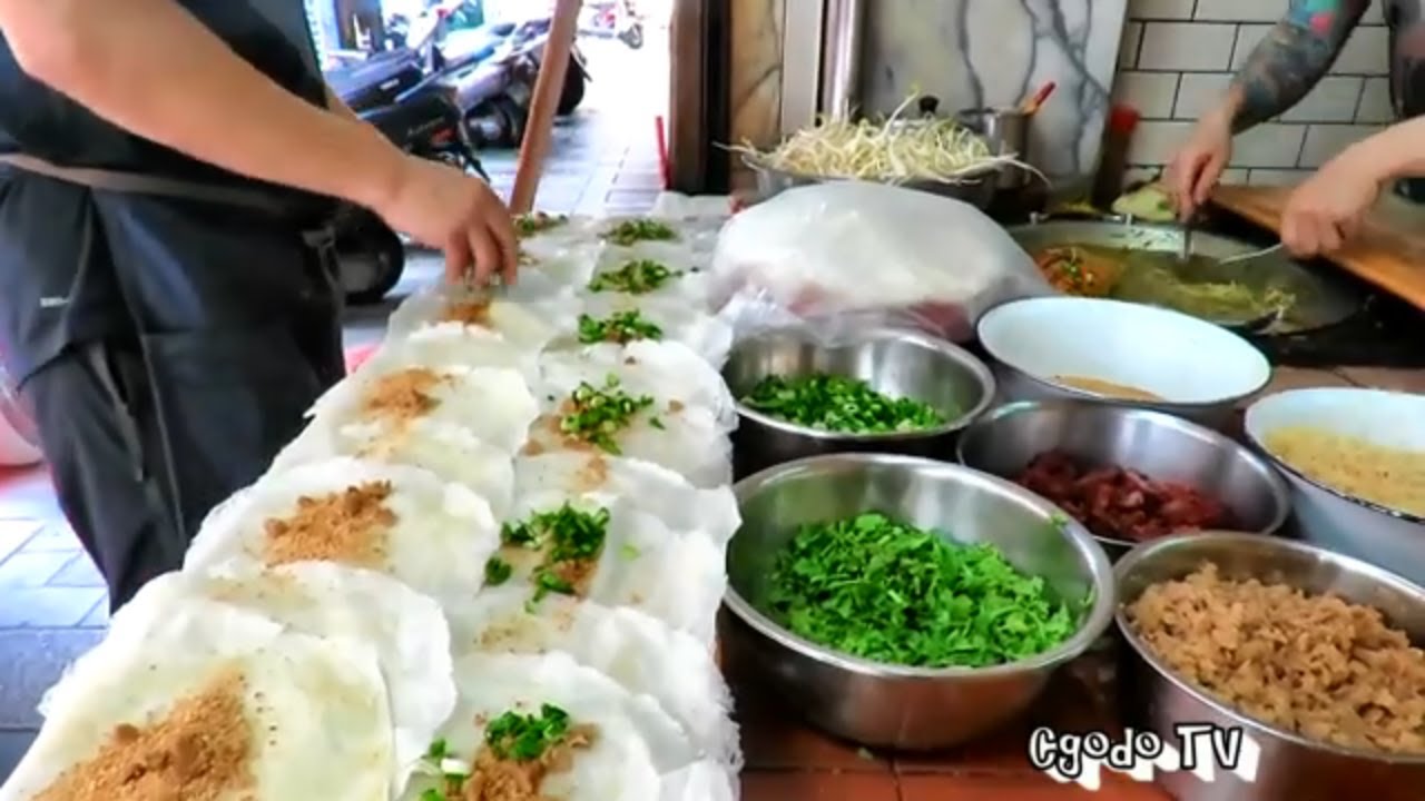 Run Bing / Spring Rolls / Taiwan - YouTube
