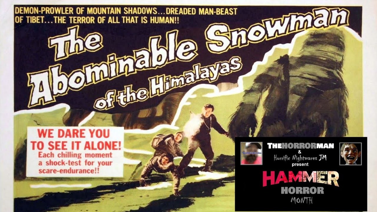 THE ABOMINABLE SNOWMAN (1957) Review | HAMMER HORROR MONTH - YouTube