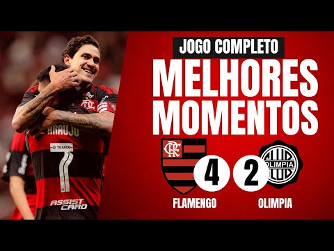 FLAMENGO 4x2 OLIMPIA | GOLS E MELHORES MOMENTOS | JOGO COMPLETO | AMISTOSO EM BRASÍLIA 