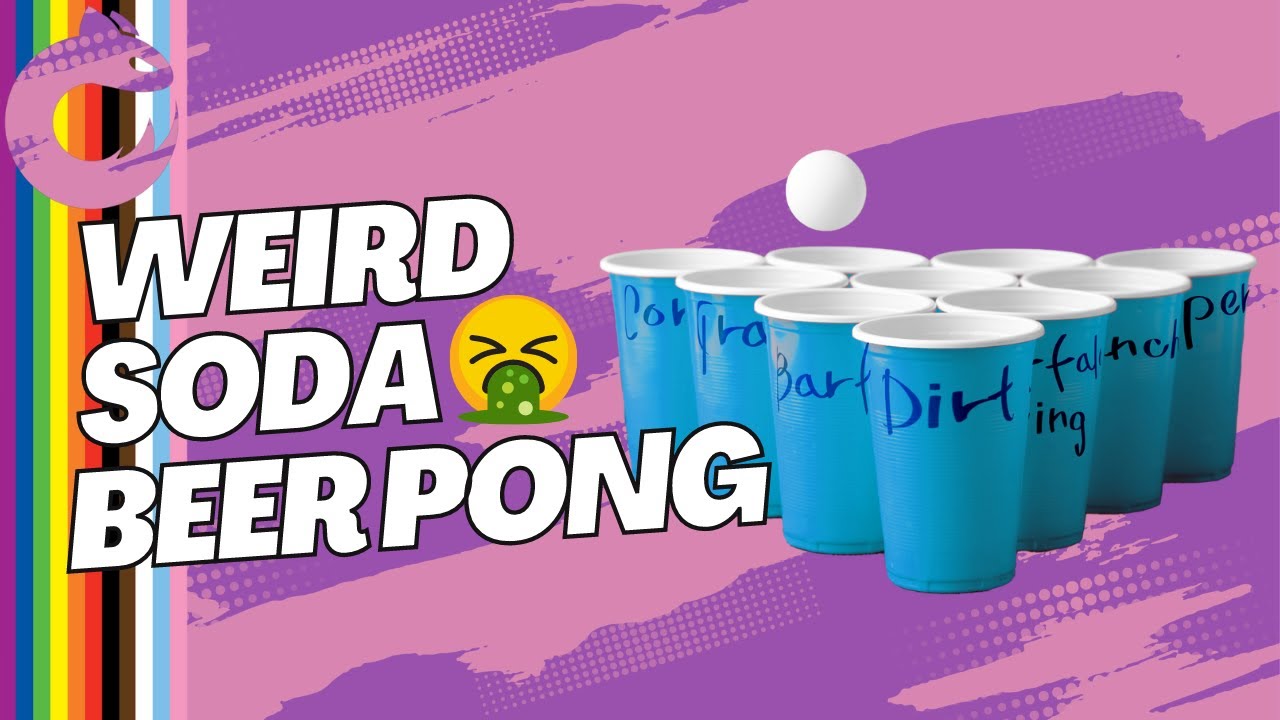 World's Wildest Soda Beer Pong Showdown! - YouTube