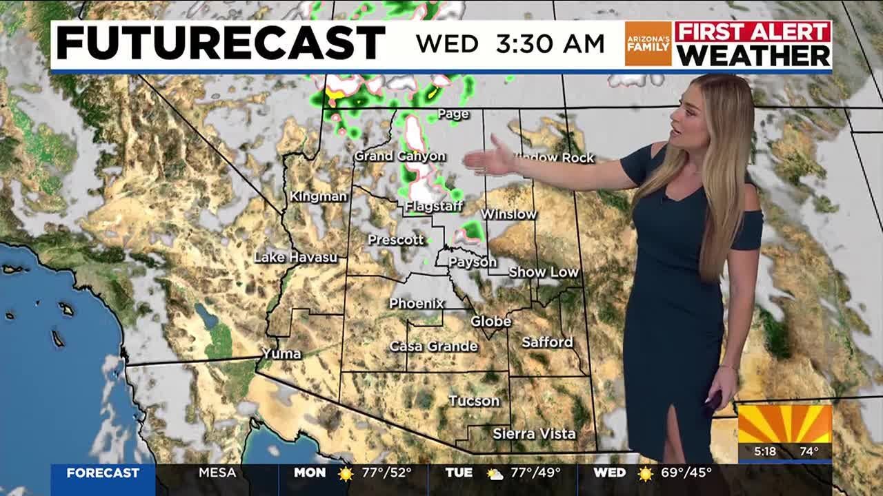 Weather changes, temperature shifts across Arizona ahead of Christmas ...