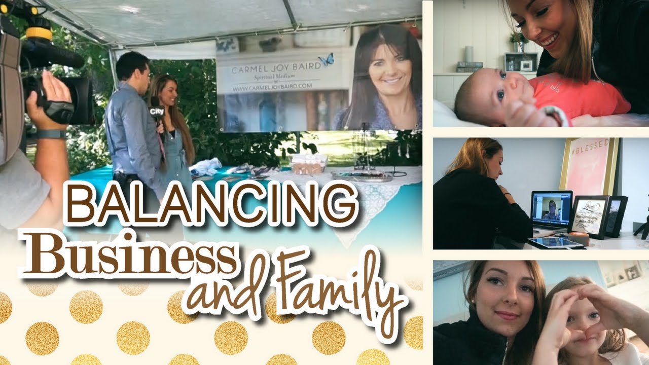 Balancing Business and Family | Entrepreneur Vlog - YouTube