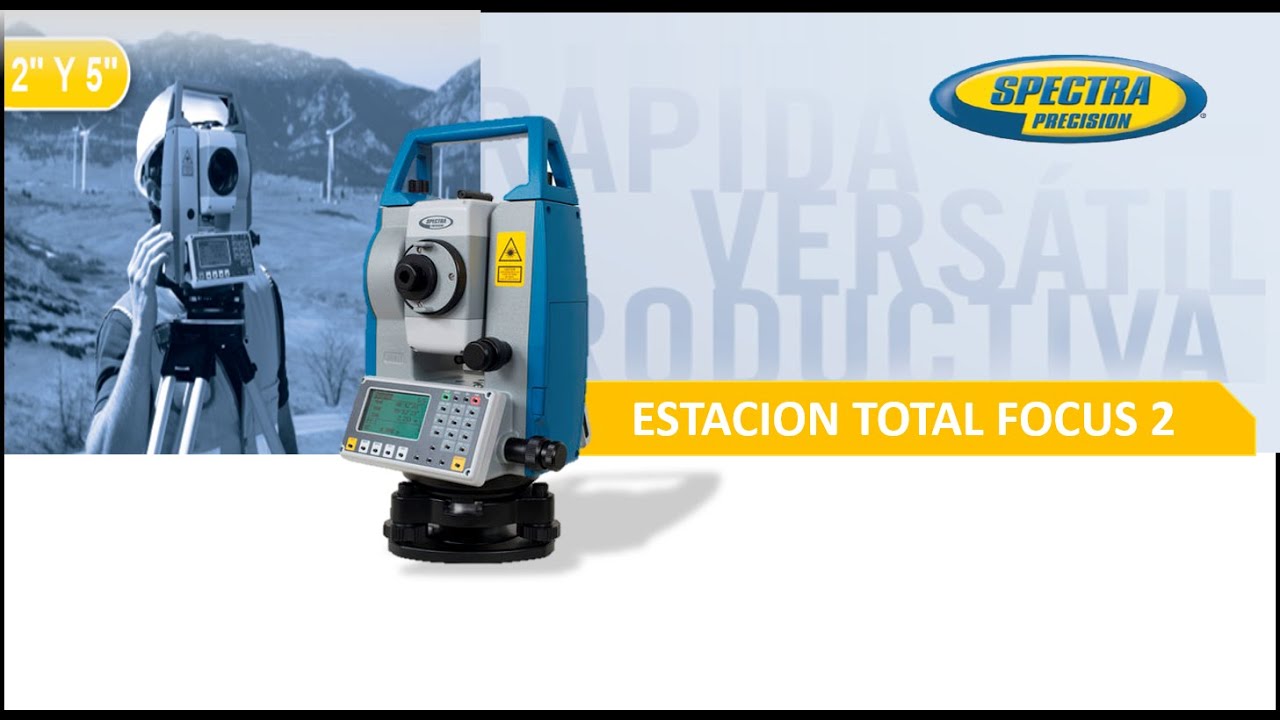 Spectra precision Focus2 2 - estacion total