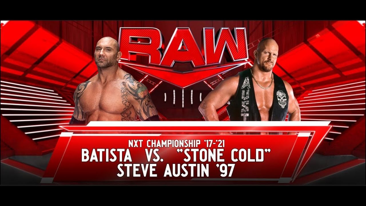 Batista vs Stone cold Nxt championship match - YouTube