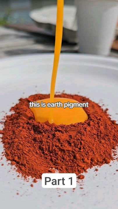 PART 1: 'Rainbow Beach' explores ancient painting methods. #art #rewildyourlife - YouTube