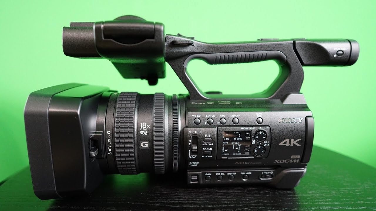 Sony PXW-Z150 Unboxing - YouTube