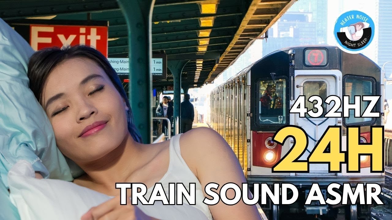 TRAIN SOUND ASMR To Sleep And Beat Insomnia - Black Screen In 24 Hours ...