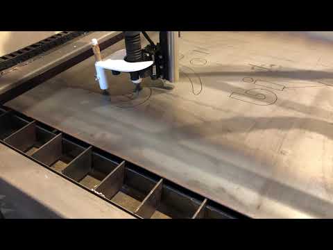 Drawing with a MPCNC Plasma machine - YouTube